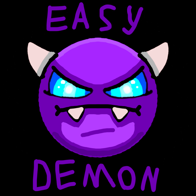Geometry dash easy demon - ibisPaint
