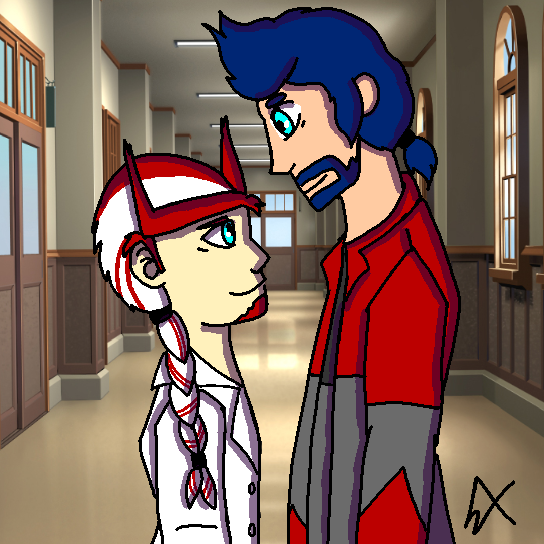 Optimus and Ratchet- Transformers Prime - ibisPaint