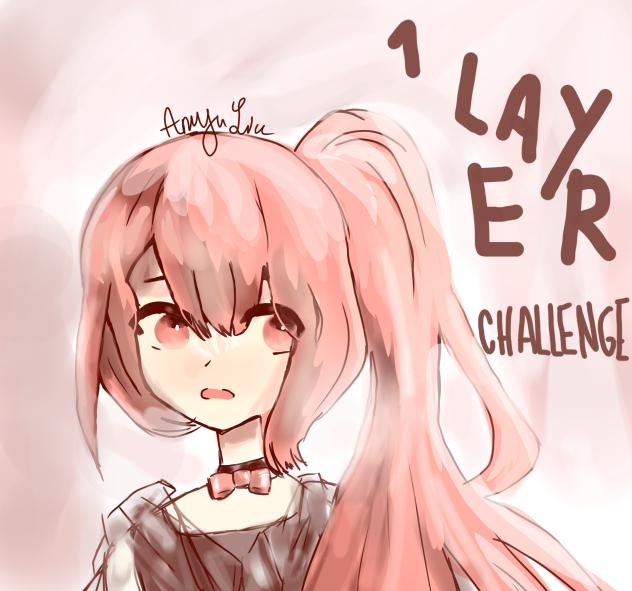 1 layer challenge! - ibisPaint