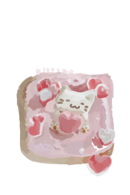 cat bread ^^ - ibisPaint