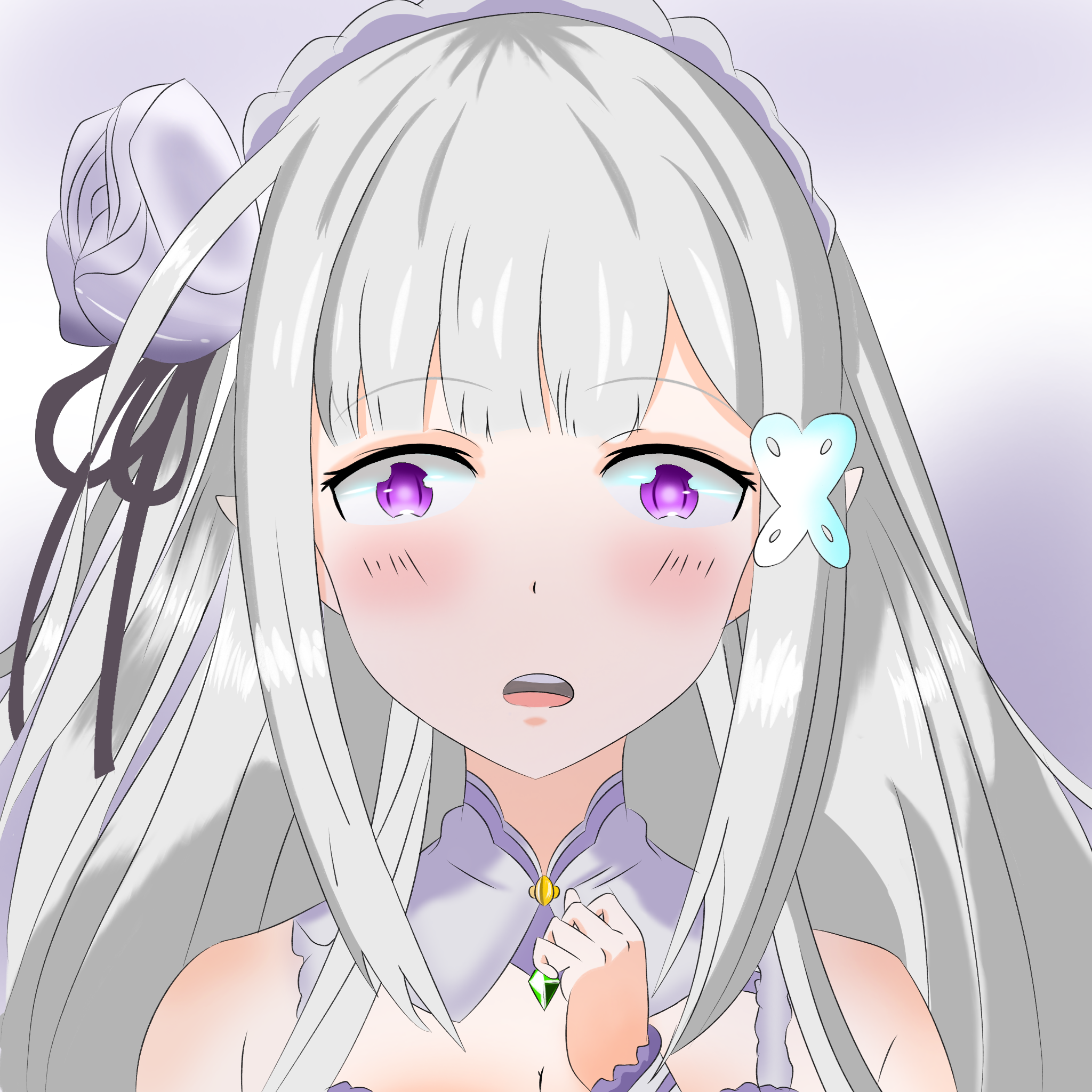 Re-zero Emília - ibisPaint