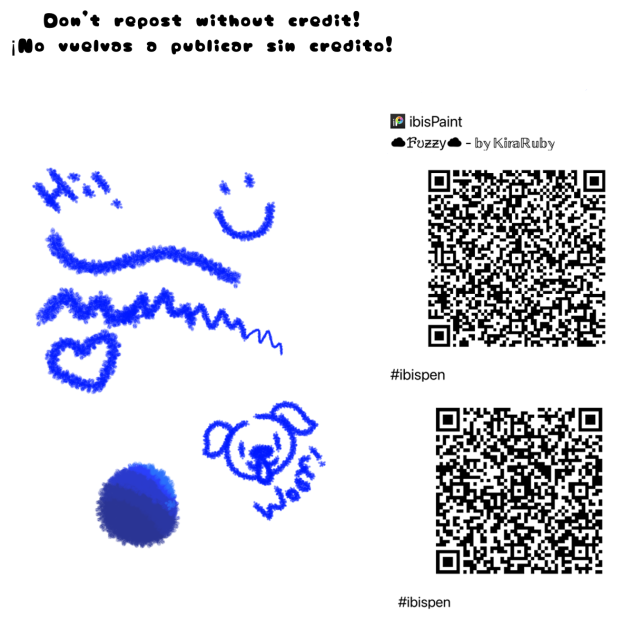 Fuzzy brush! - ibisPaint