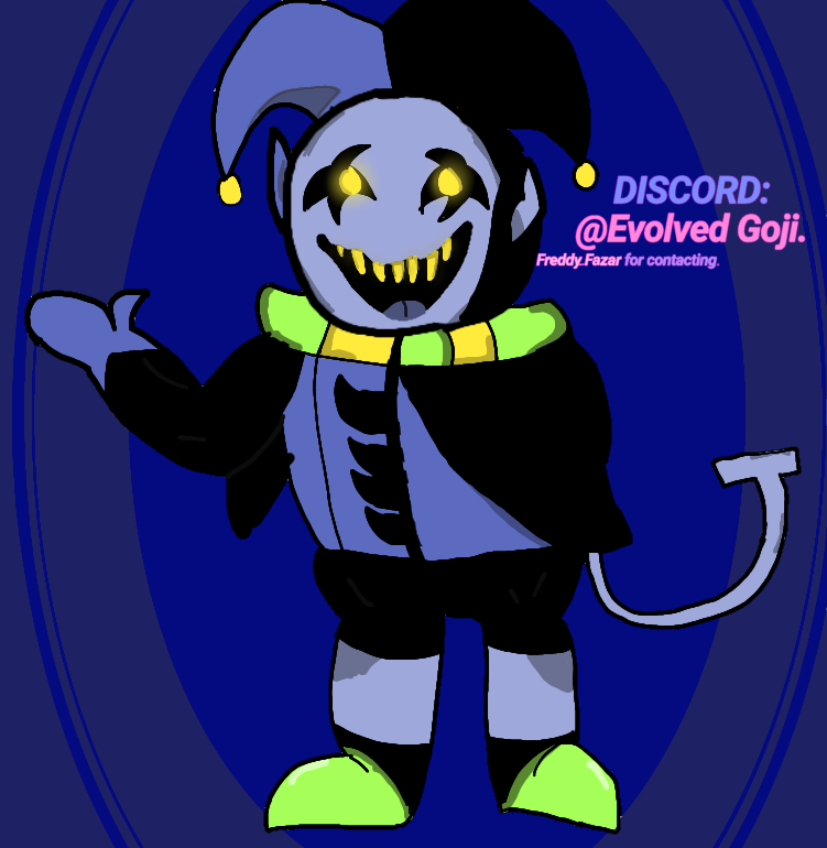JEVIL FROM DELTARUNE - ibisPaint