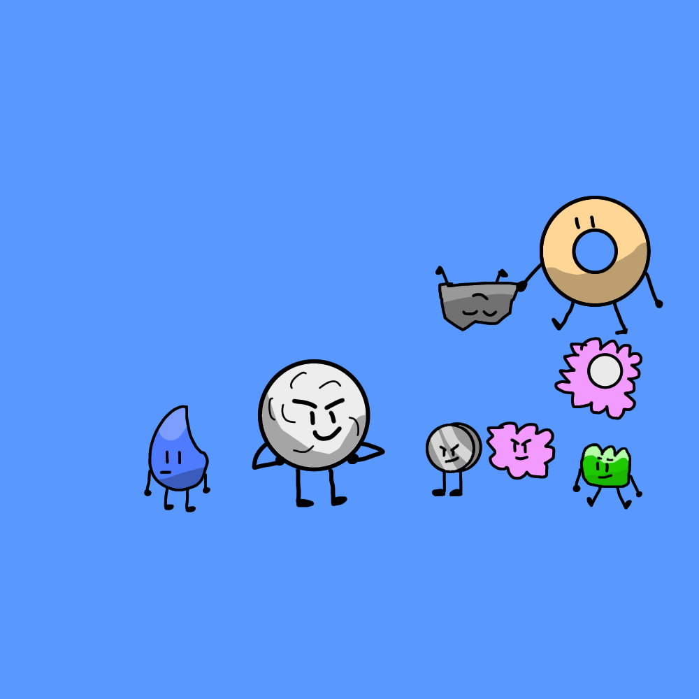My favorite Bfdi characters - ibisPaint