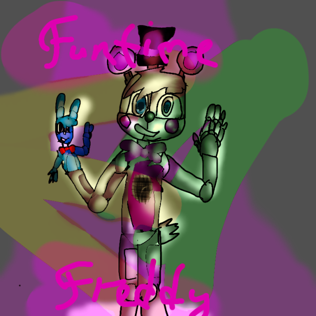 (SPEEDPAINT) Funtime Freddy (FNaF SL) - ibisPaint