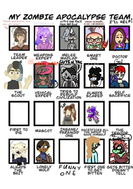 APOCALYPSE TEAM! - ibisPaint