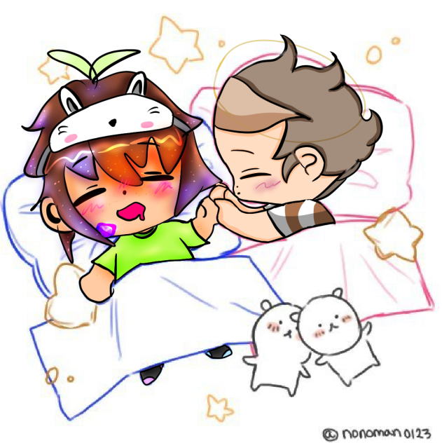 Sleepover Collab - ibisPaint