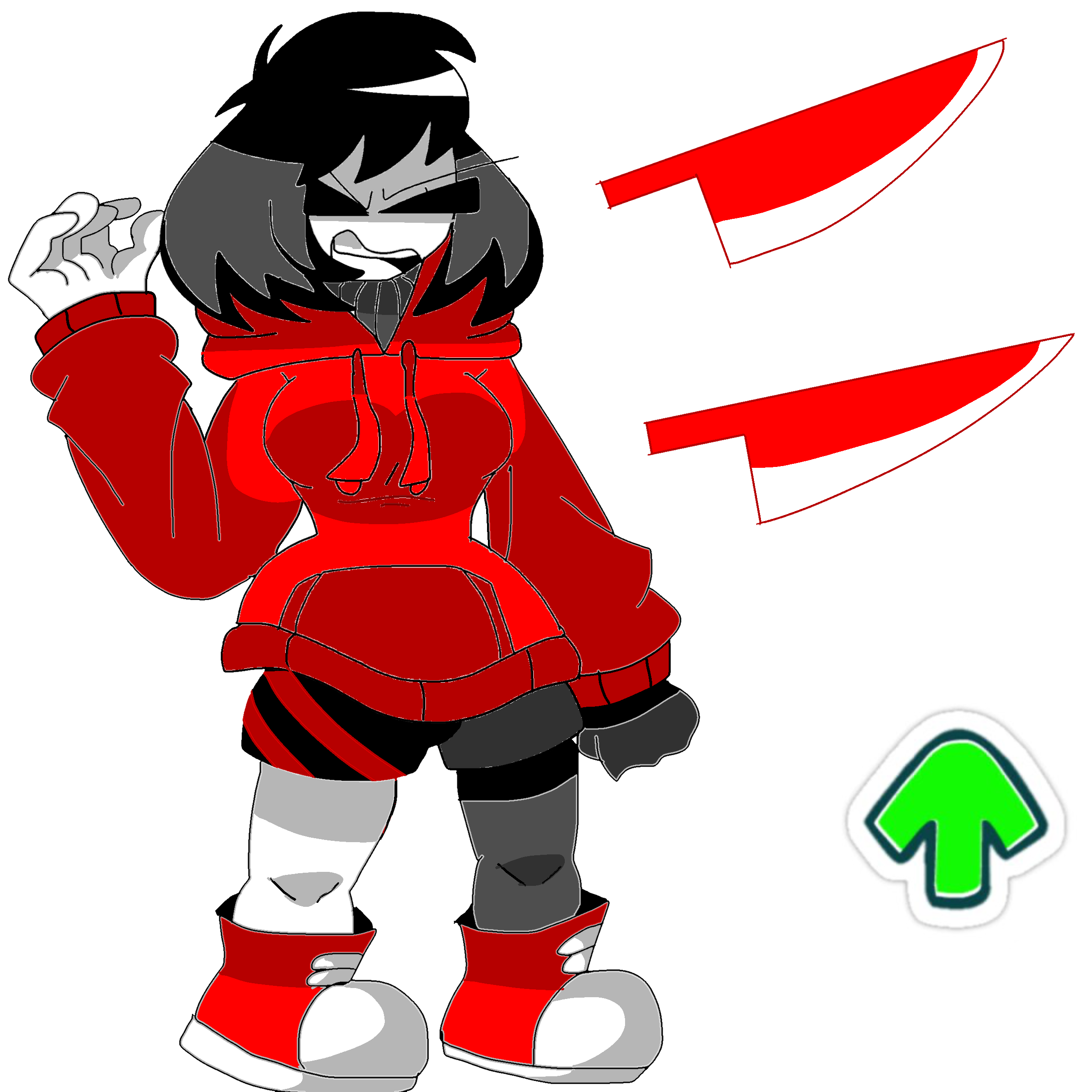 DARK.up notes( fnf) - ibisPaint