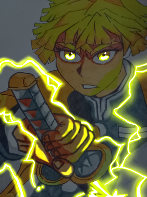 zenitsu Agatsuma - ibisPaint