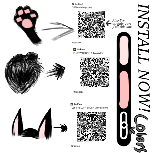 Fluff brushes! - ibisPaint