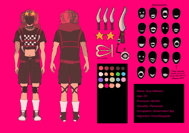 Reference sheet lol - ibisPaint