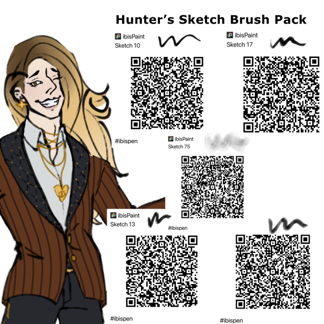 Hunter’s Sketch Brush Pack [Take 2] - ibisPaint