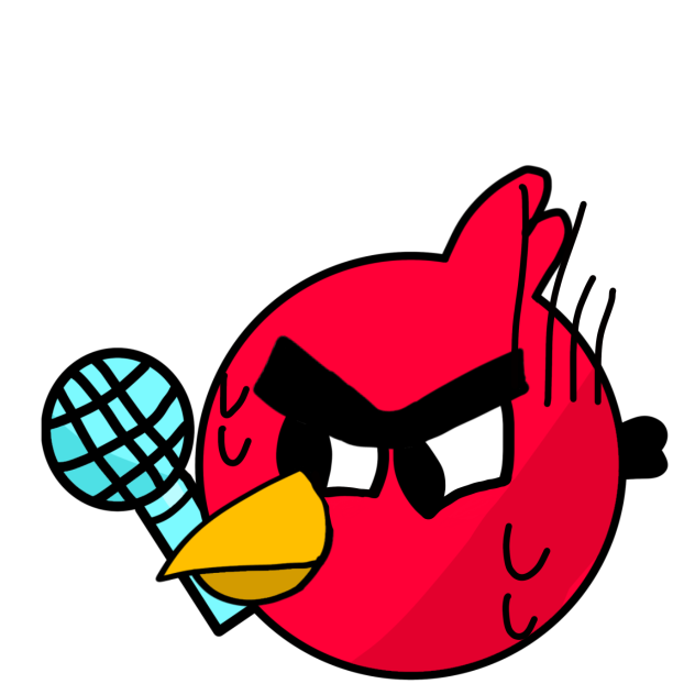 Red(From Angry Birds) into fnf Phase 2 - ibisPaint