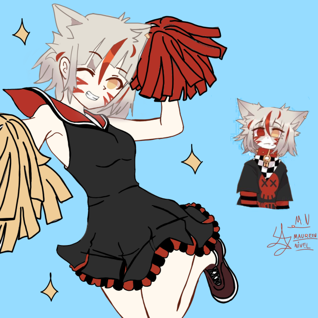 Hop hop pompomgirl - ibisPaint