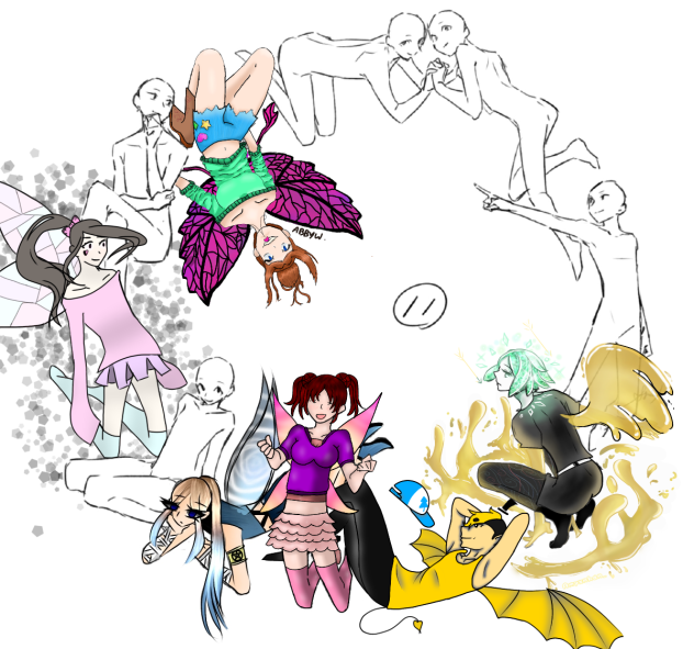 Fairy collaboration - ibisPaint