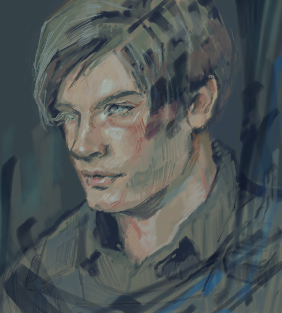 Leon in Blue - ibisPaint
