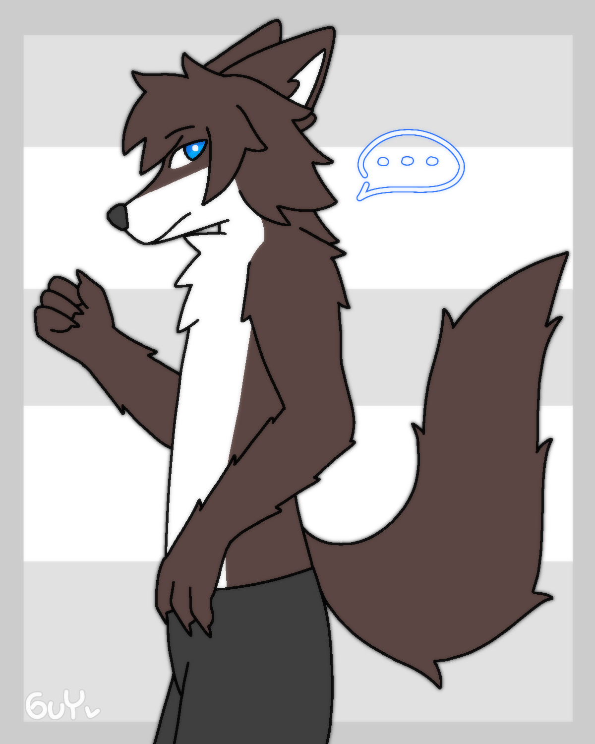 Brown Wolf - ibisPaint