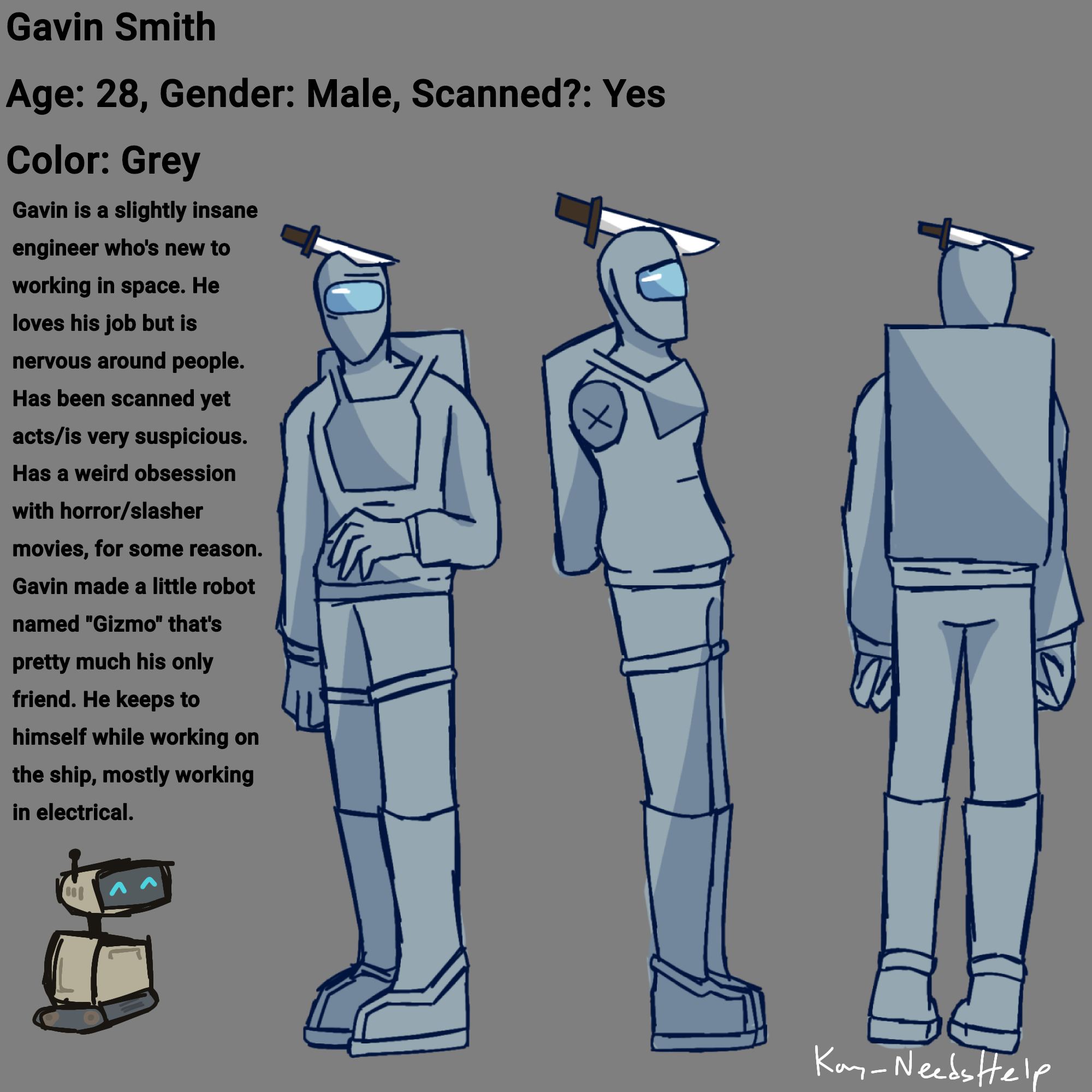 Gavin Smith . Among Us - ibisPaint