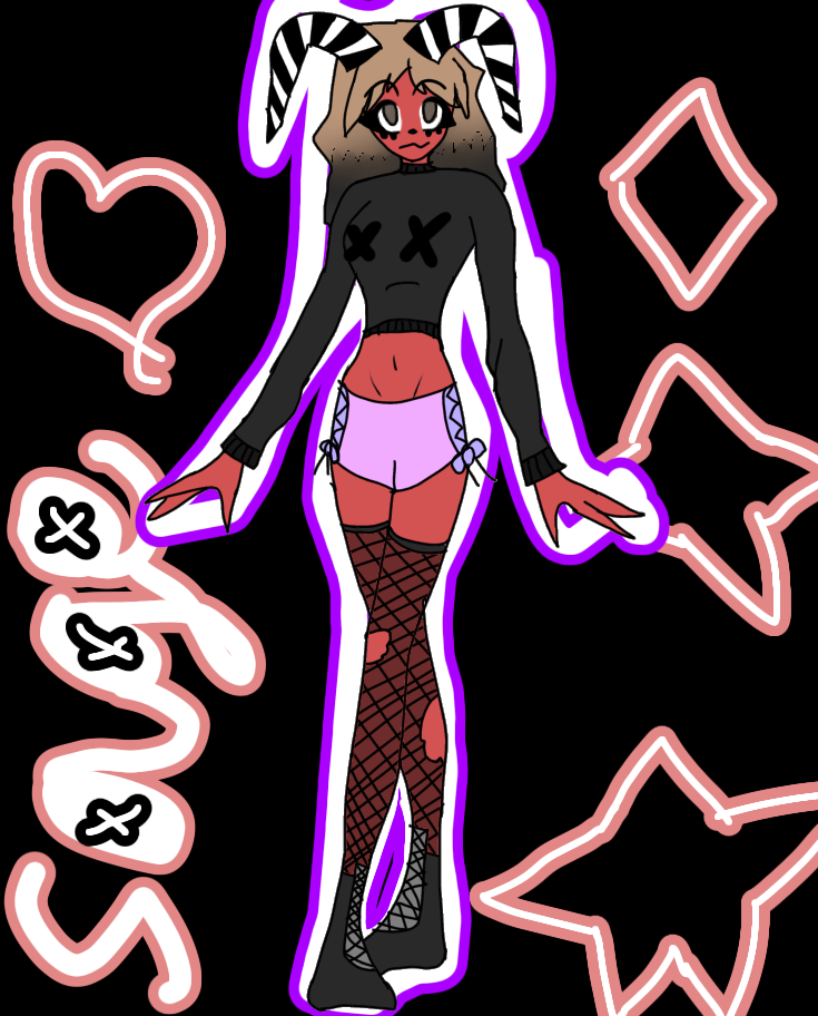 My helluva boss oc - ibisPaint