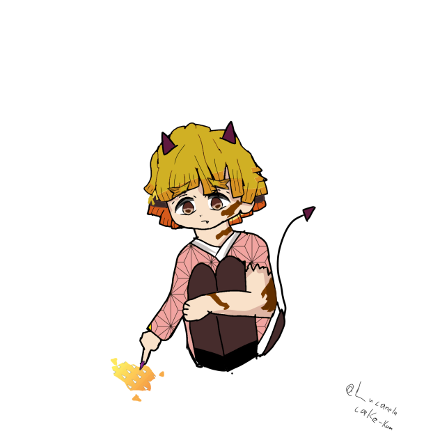 son of Zenitzu and Nesuko - ibisPaint