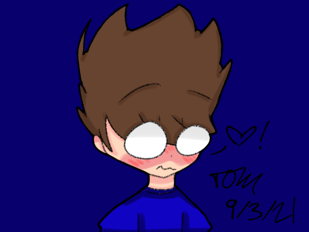 Tom surprised bluishness. - ibisPaint