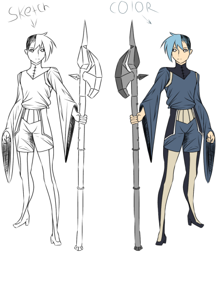 original character design by me !! ^-^ - ibisPaint