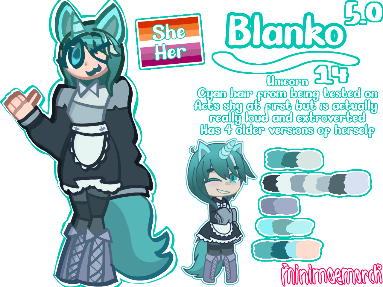 Blanko 5.0⫽Char Ref - ibisPaint