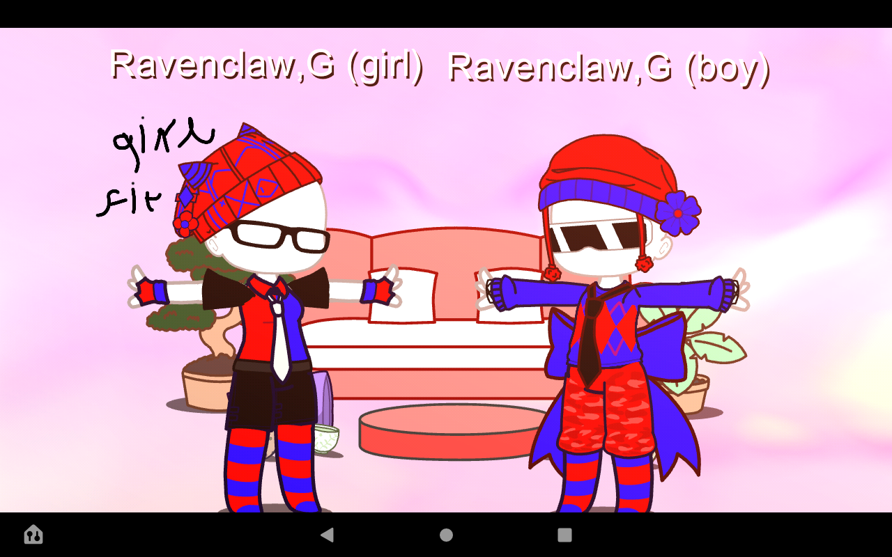 ravenclaw,Gryffindor fits - ibisPaint