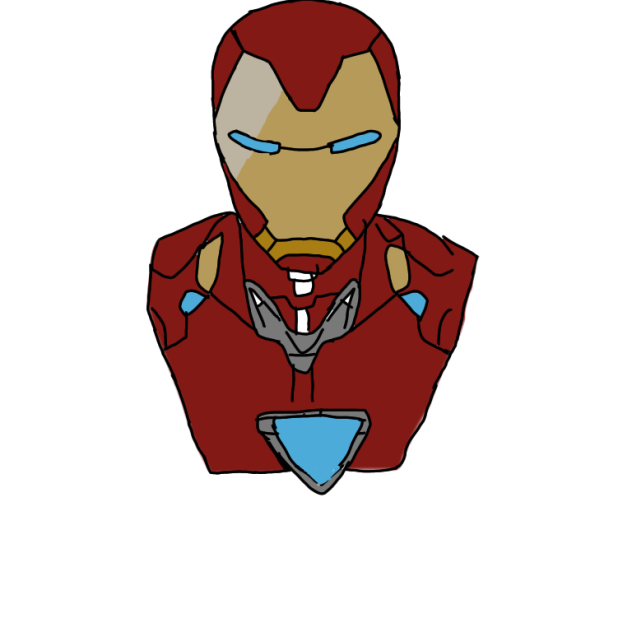 Iron man - ibisPaint