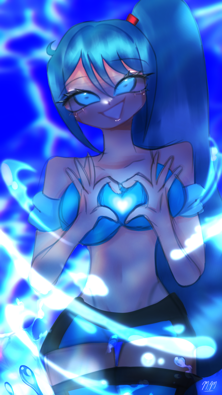 💦Summer Splash Miku💦 - ibisPaint