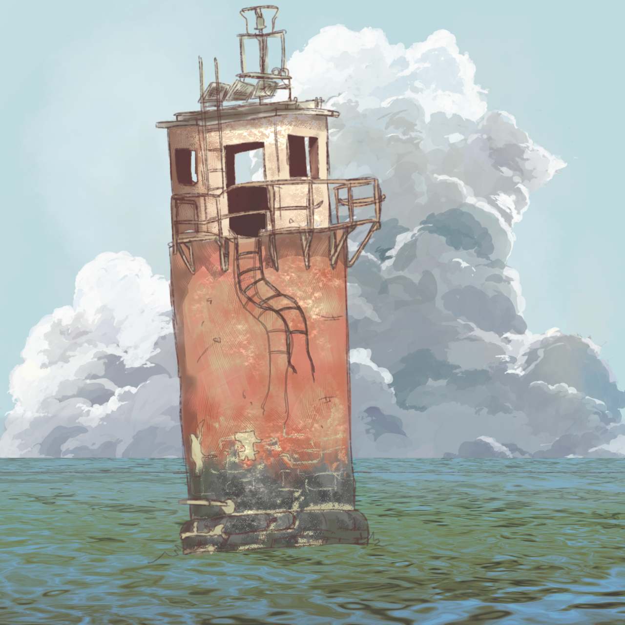 Attempted background - ibisPaint