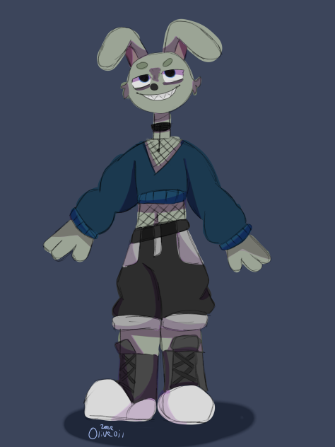 Rabbit man ig - ibisPaint