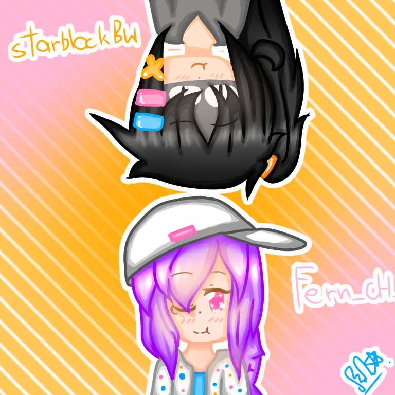 StarblackBW(nicha)&Fern_CH.(Fern) - ibisPaint
