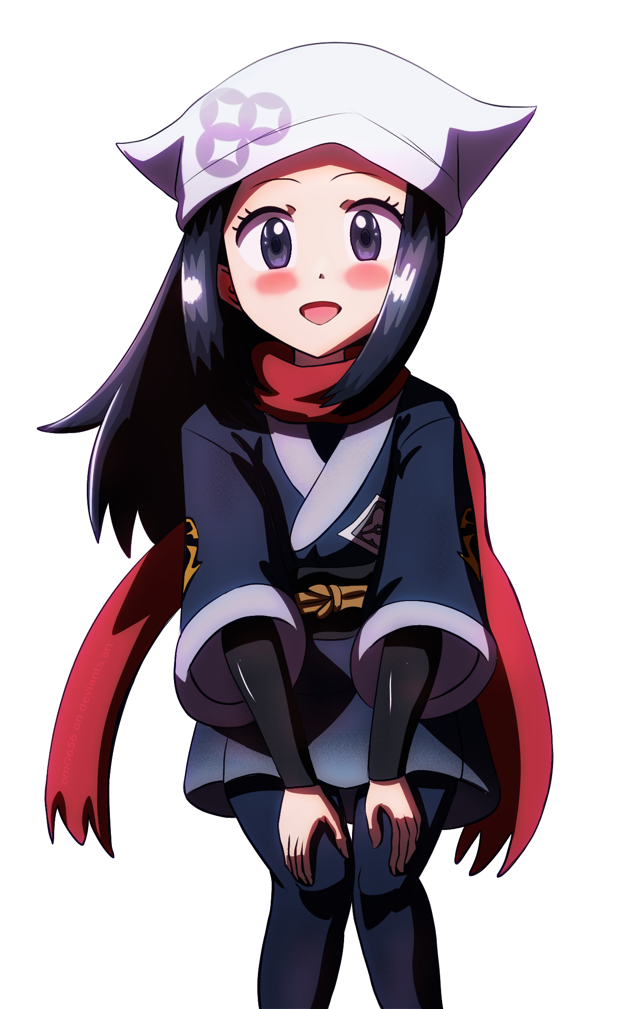 Akari from Pokemon legends Arceus - ibisPaint