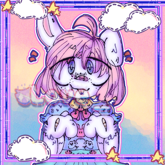 Some kawaii looking bunny thing -^- - ibisPaint