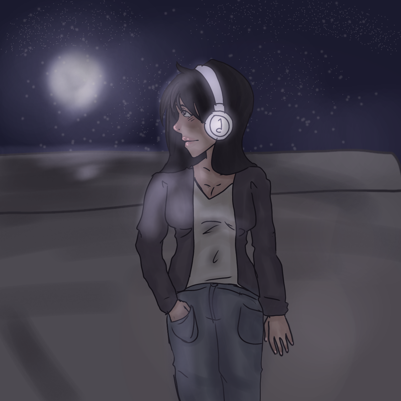 Moonlight - ibisPaint