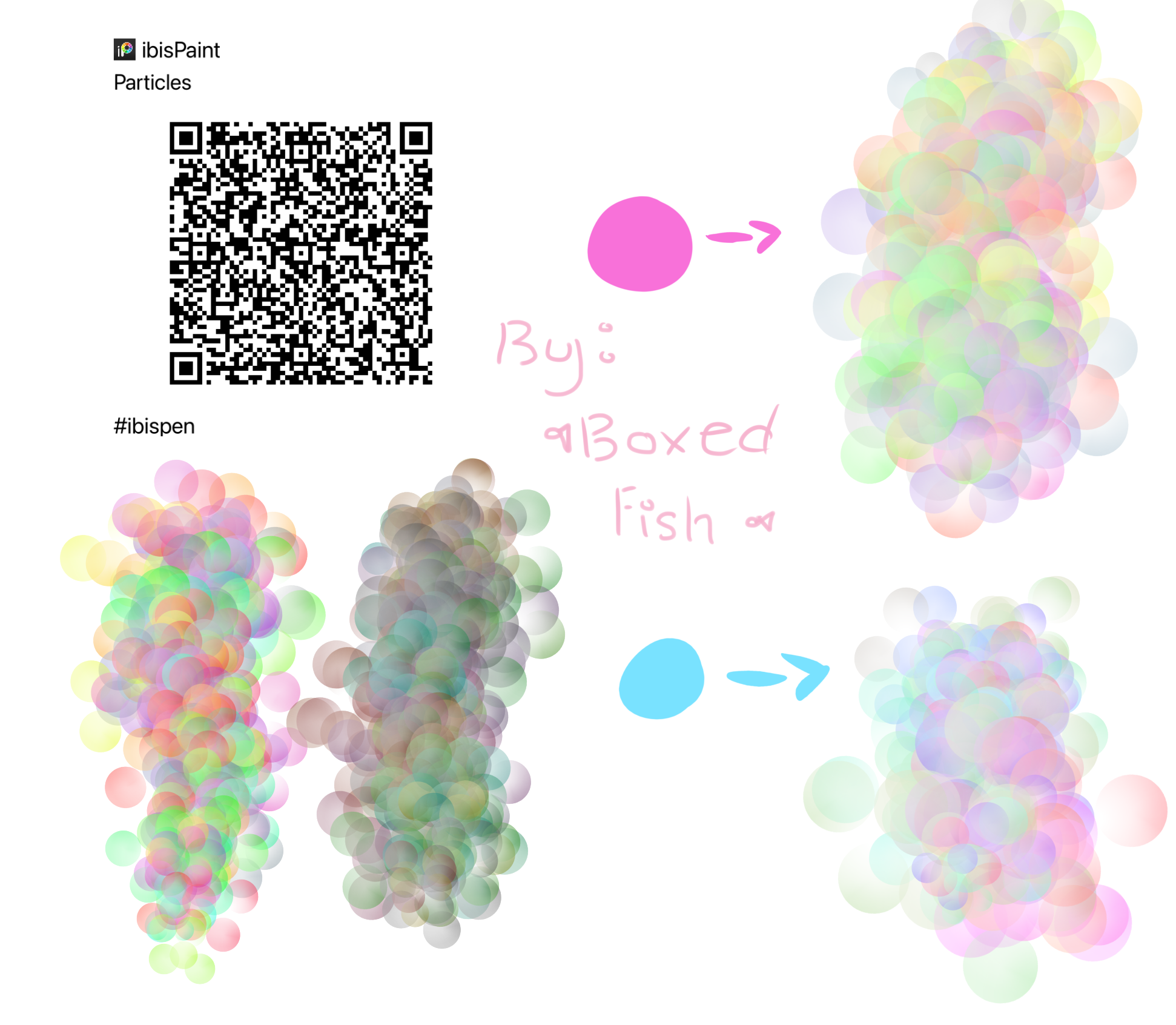 Particles Brush 02 - ibisPaint