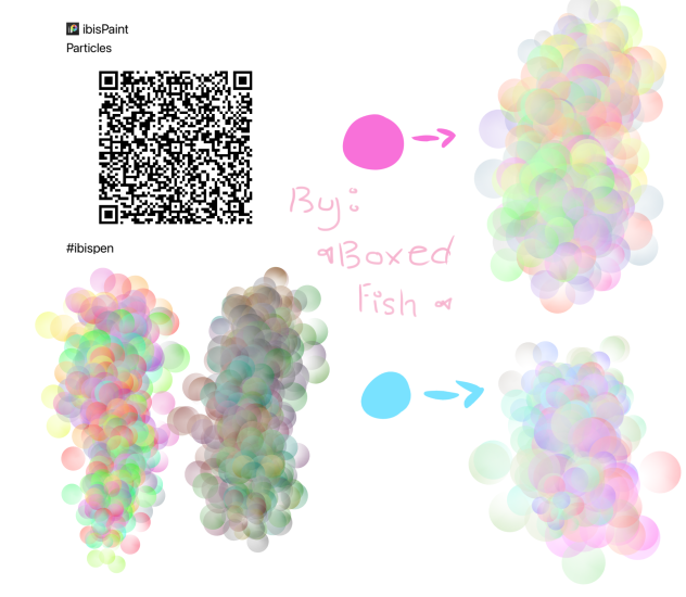 Particles Brush 02 - ibisPaint