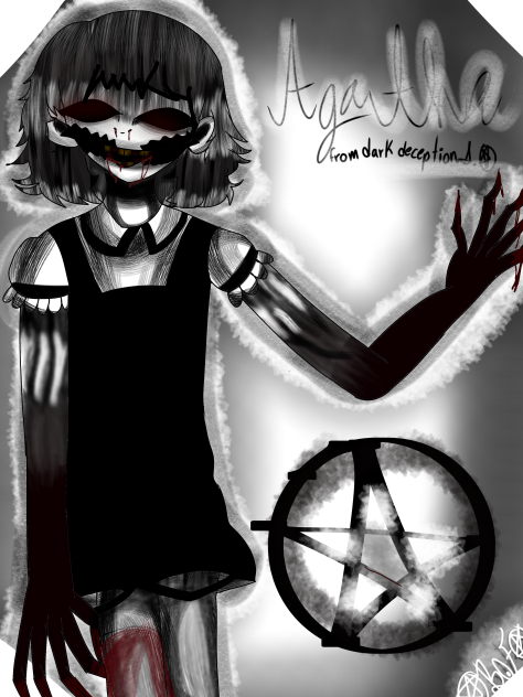 Agatha from dark deceptions - ibisPaint