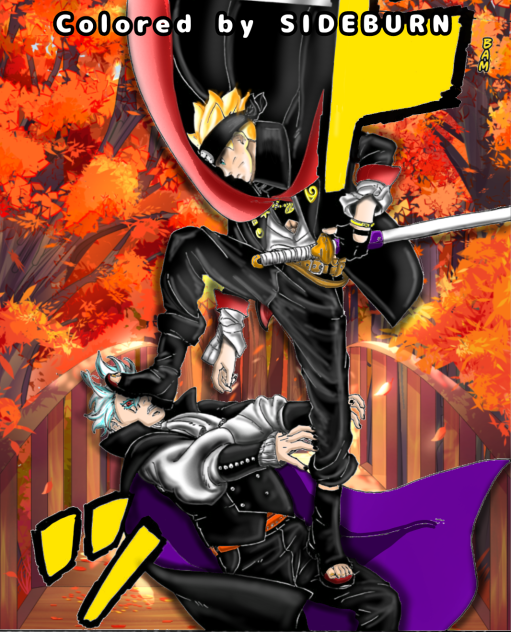 Boruto vs Code - ibisPaint