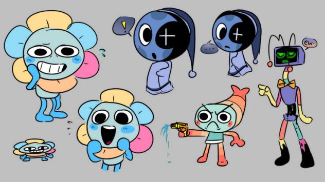 Coloring qwel doodles 2 - ibisPaint