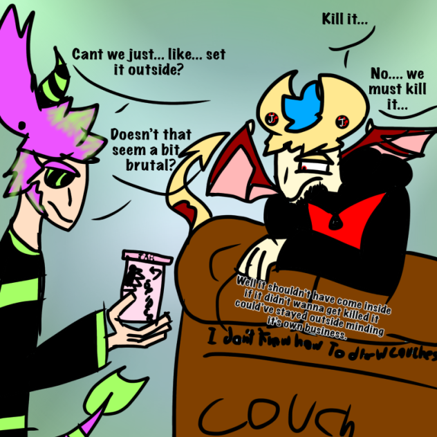 Oc challenge 9= scared - ibisPaint