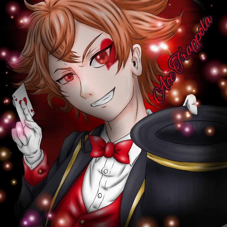 Ace Trappola in magician costume - ibisPaint