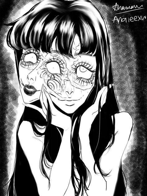 Anaieexw fanart Tomie - ibisPaint