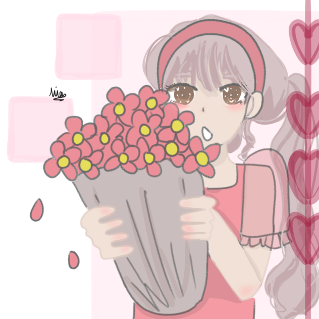 Flower girl - ibisPaint