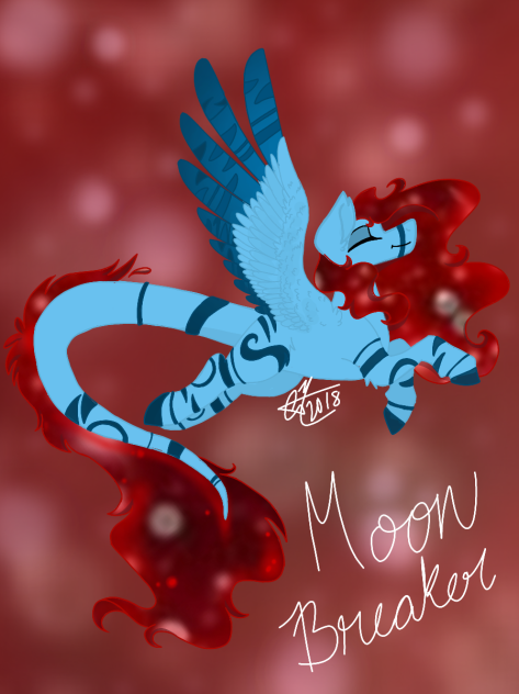 moon breaker speedpaint #9 - ibisPaint