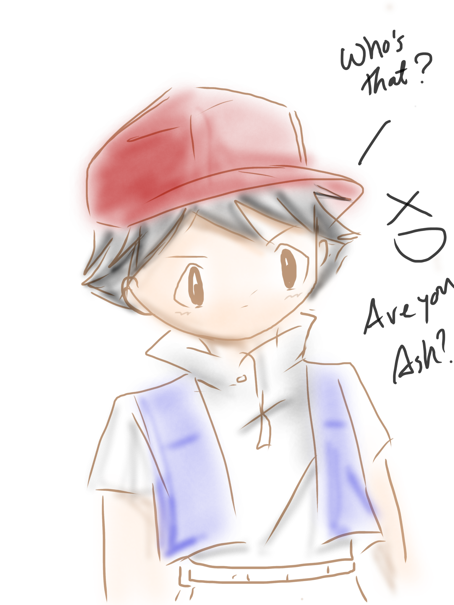 are you Ash - ibisPaint
