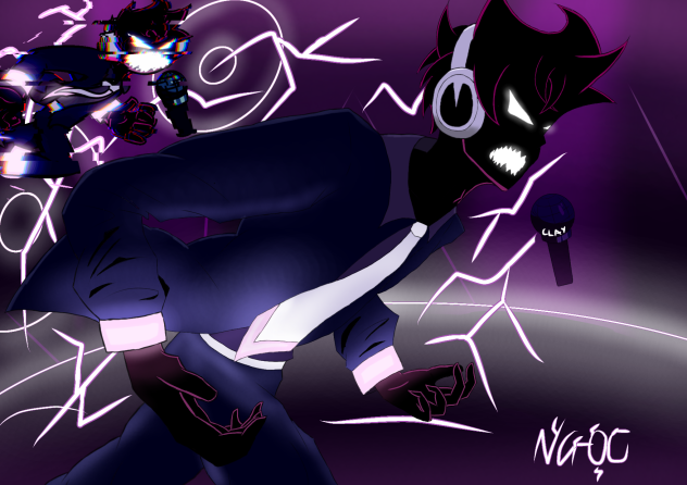 A.C Void fnf (fridaynight funkin) - ibisPaint