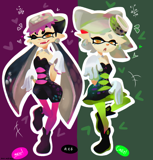 callie and marie - ibisPaint