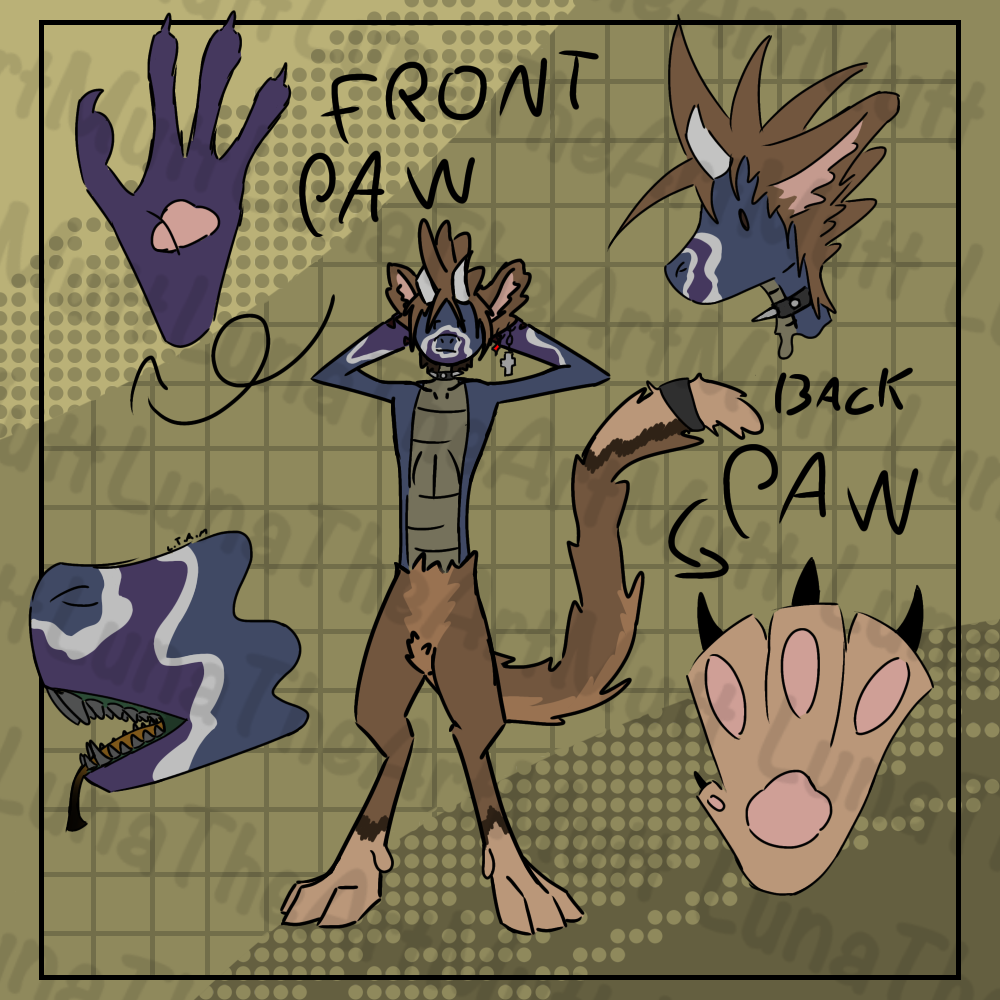 Anthropomorphized Hybrid Me - ibisPaint